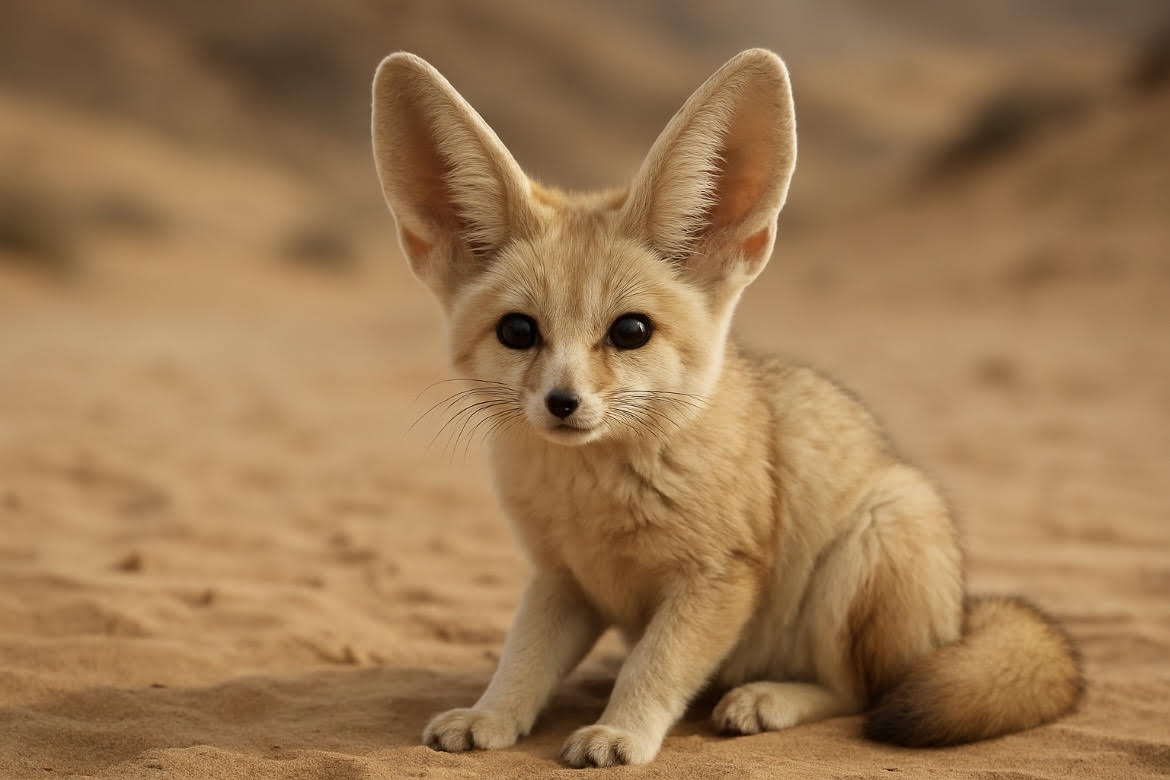 První zprávy - Domácí - Fenek: Nejroztomilejší přeživší Sahary, který ...