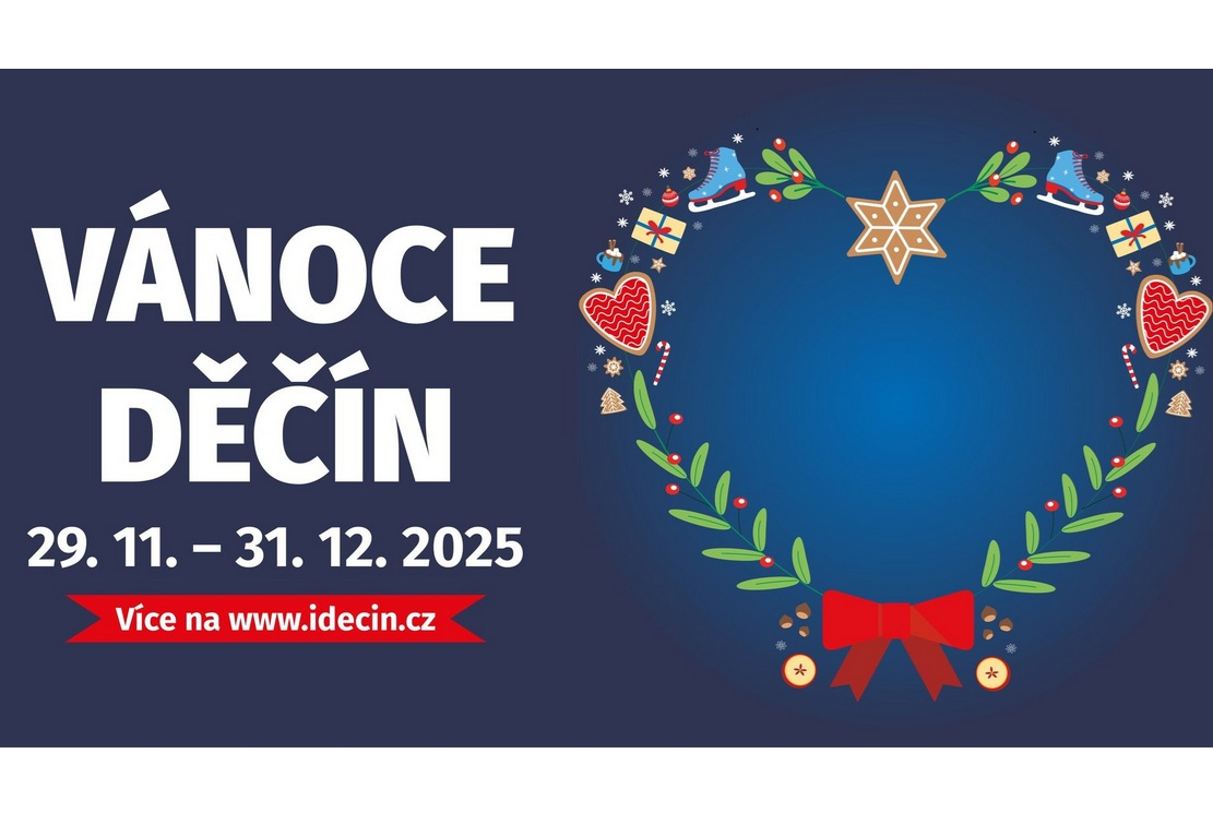 První zprávy - Domácí - Advent v Děčíně nabídne trhy, rozsvícení stromu, Vánoční uličku,